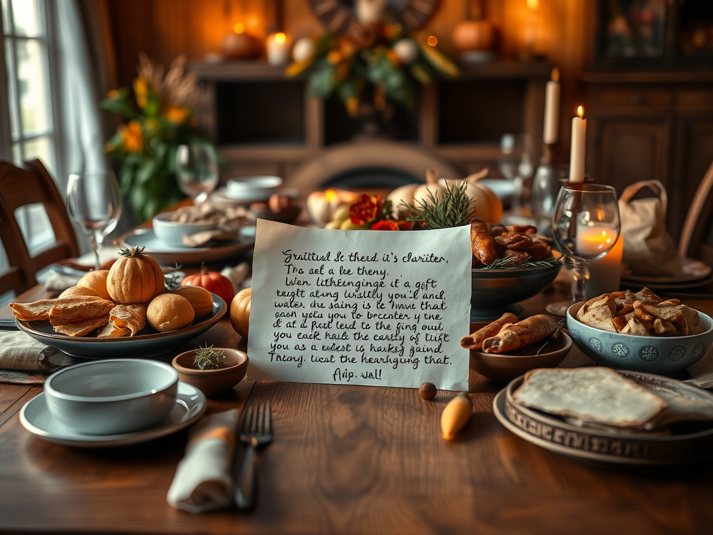 Gratitude Letters: A Thanksgiving Tradition – Tea with a Taurus